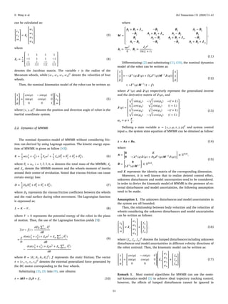 Sliding mode observer-based model predictive tracking control for Mecanum-wheeled mobile robot.pdf