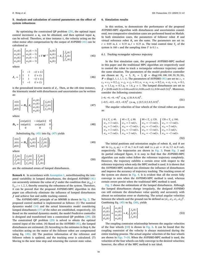 Sliding mode observer-based model predictive tracking control for Mecanum-wheeled mobile robot.pdf