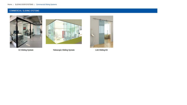 Sliding door systems by TAG Hardware Canada | PPT