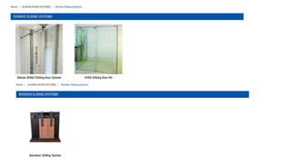 Sliding door systems by TAG Hardware Canada | PPT