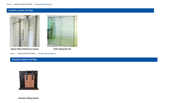 Sliding door systems by TAG Hardware Canada | PPT