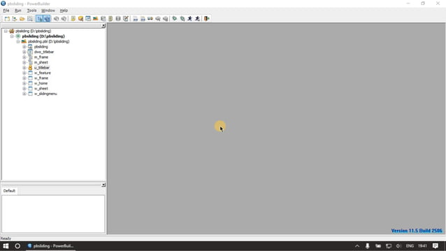 How to create sliding window hamburger menu style in Powerbuilder | PPT