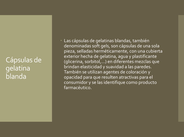 Forma farmaceútica: Sólidos | PPTX