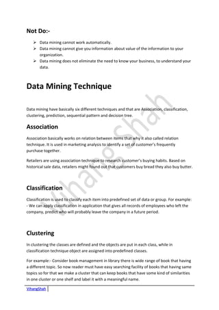 Data Mining | PDF