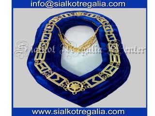Masonic Blue lodge chain collar Golden | PPT | Free Download