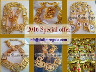 Gold Royal Arch chain collar | PPT