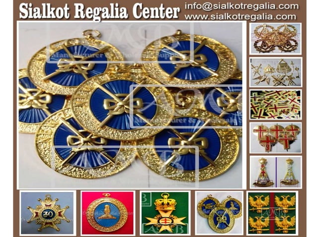 Masonic regalia craft provincial jewels | PPTX