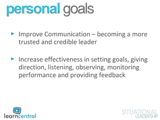 SLII Leadership Model Overview | PPT