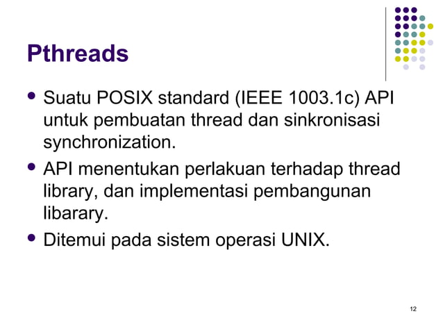 Thread di Sistem Operasi | PPT