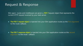 Slim Framework | PPTX