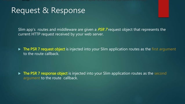 Slim Framework | PPTX