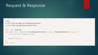 Slim Framework | PPTX