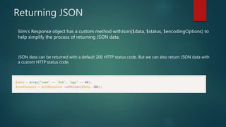 Slim Framework | PPTX
