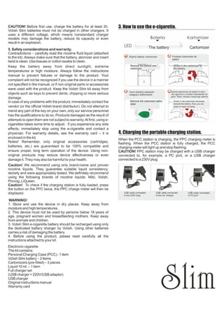Instruction Manual for Volish Slim | PDF