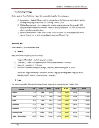 CIM Stage 2 Assignment on Marketing Planning Process | PDF