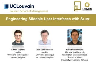 Engineering Slidable User Interfaces with Slime | PPTX