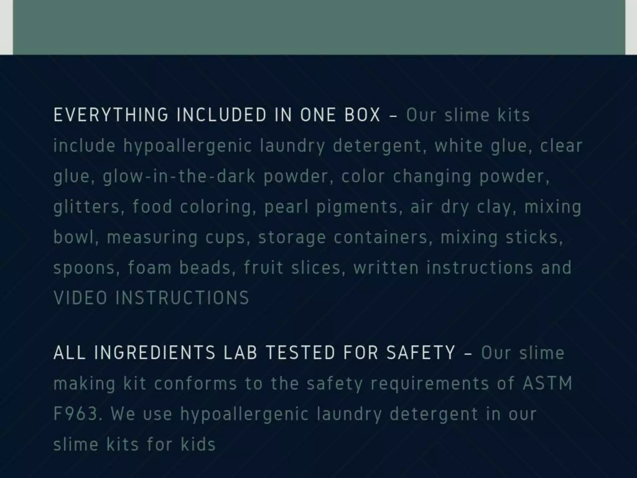 Slime kits | PPT