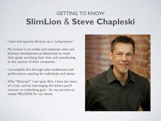 SlimLion Case Studies | PPT