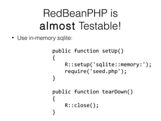 Slim RedBeanPHP and Knockout | PPT