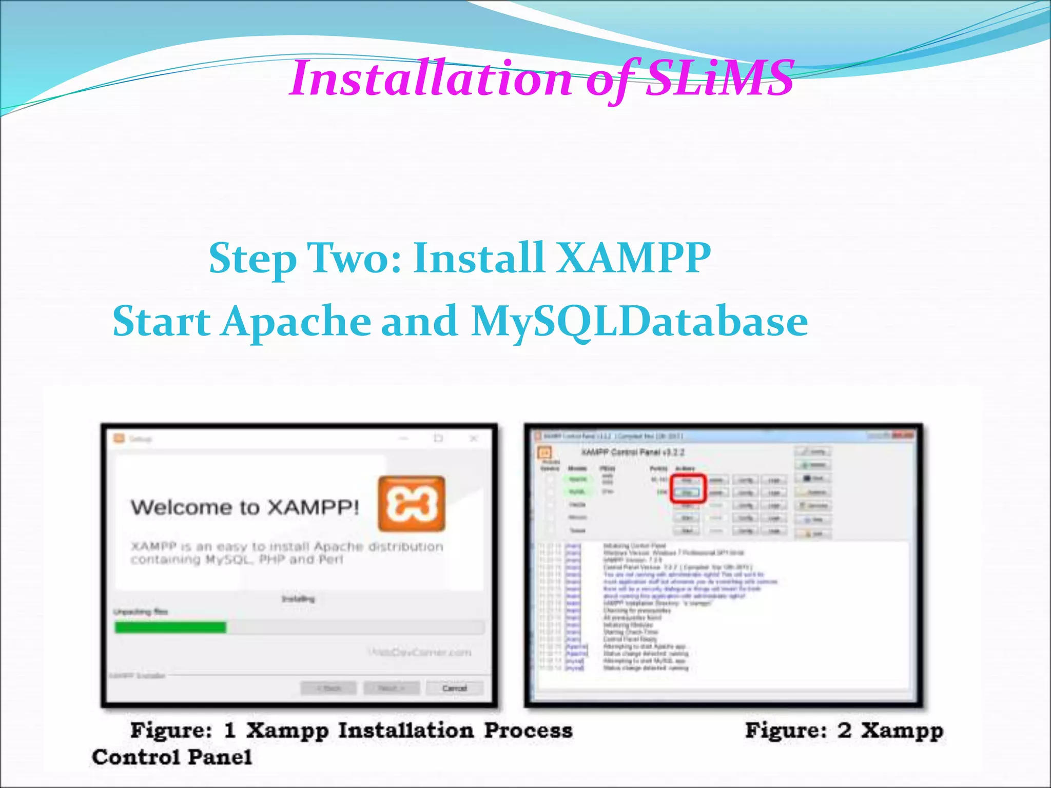 How to Install Slims Library Software | PPT