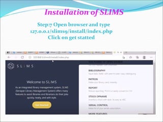 How to Install Slims Library Software | PPT