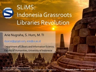 SLiMS Grassroot Library Automation System | PDF