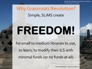SLiMS Grassroot Library Automation System | PDF