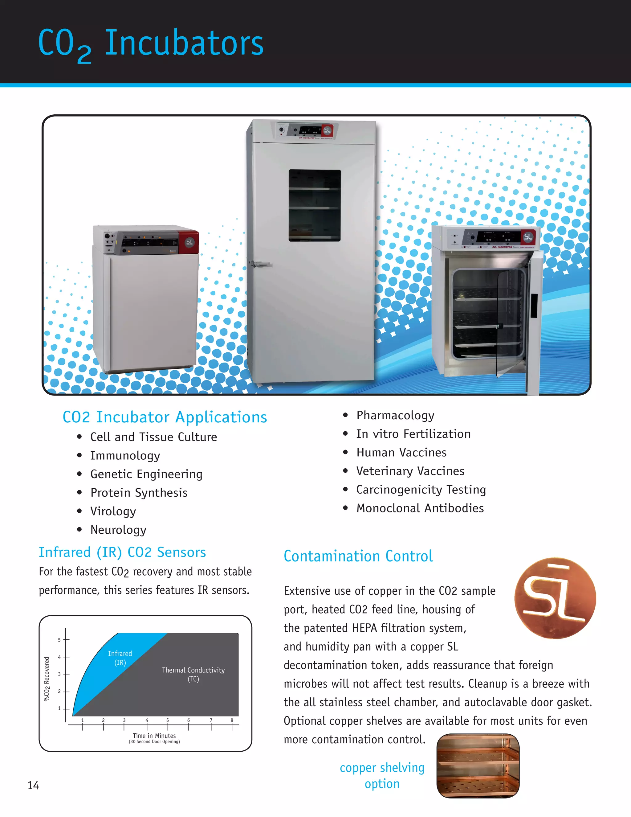 SHEL LAB Incubator Catalog | PDF