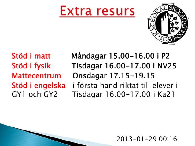 Slingan [sparad automatiskt] | PPT