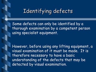 slinging tools & selecting lifting Equipment.ppt