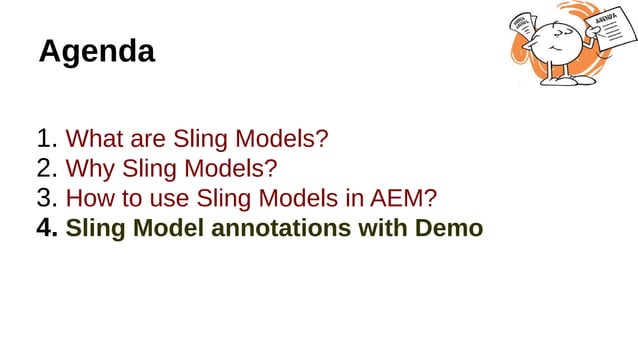Understanding Sling Models in AEM Understanding Sling Models in AEM