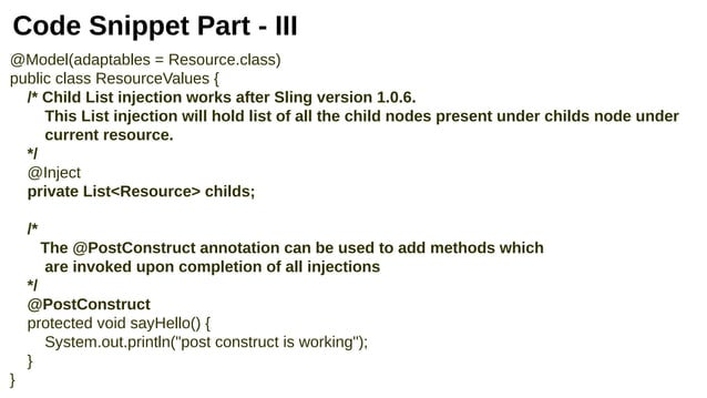Understanding Sling Models in AEM Understanding Sling Models in AEM