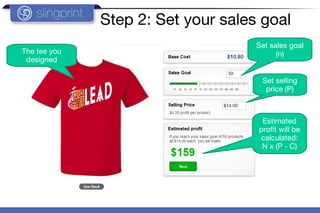 Slingprint: how it works | PPT | Business | Business and Finance