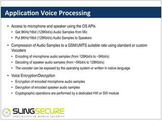 SlingSecure Mobile Voice Encryption | PDF