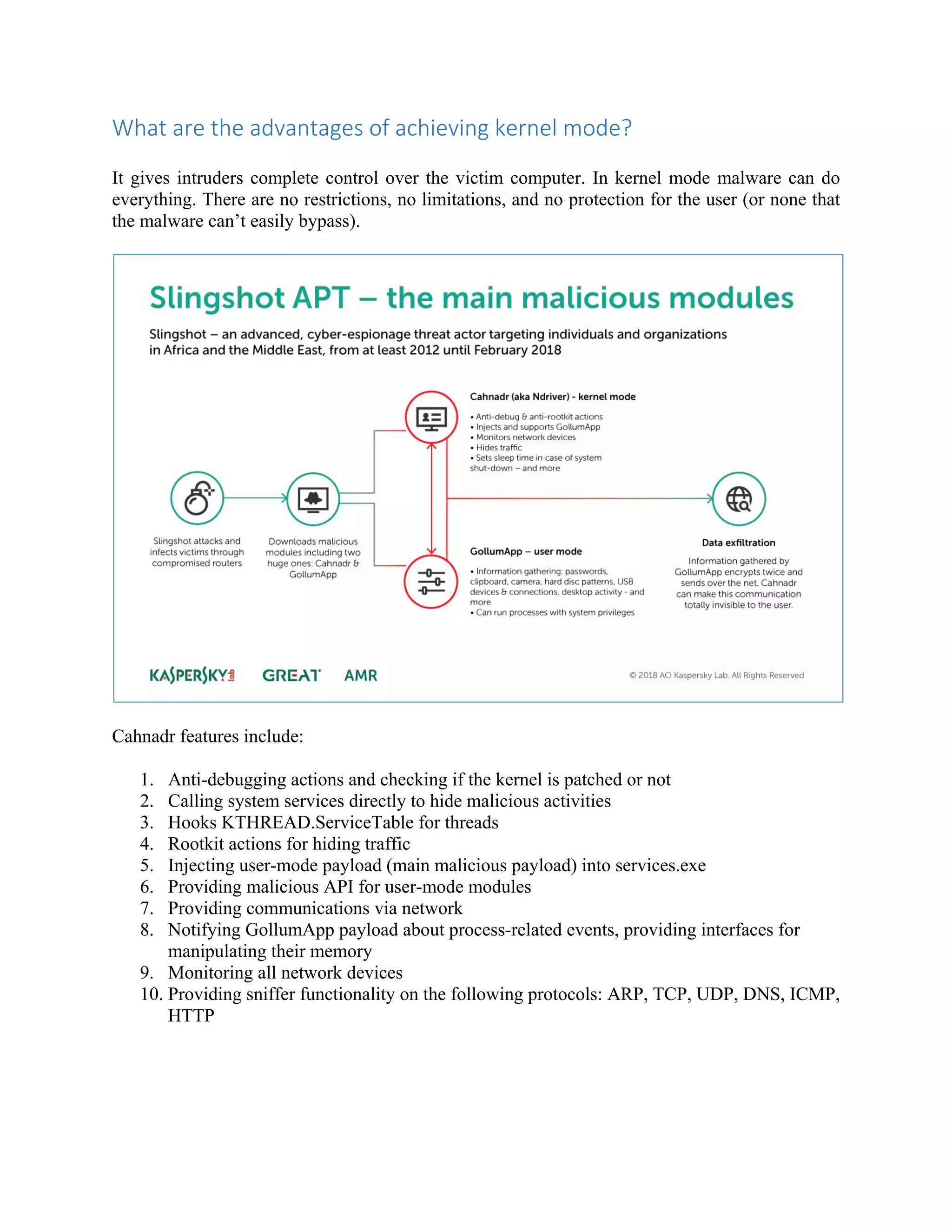 Slingshot APT - Critical Vulnerability through routers | PDF