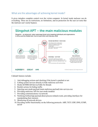 Slingshot APT - Critical Vulnerability through routers | PDF | Computer Networking | Computing