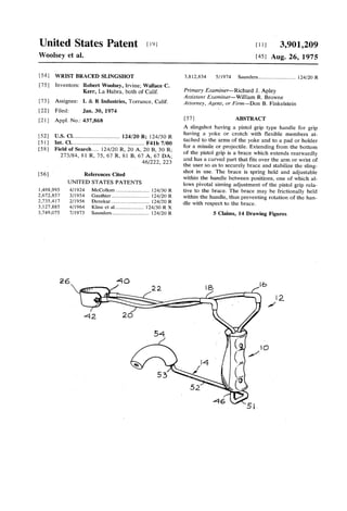 Sling shot patent drawings | PDF