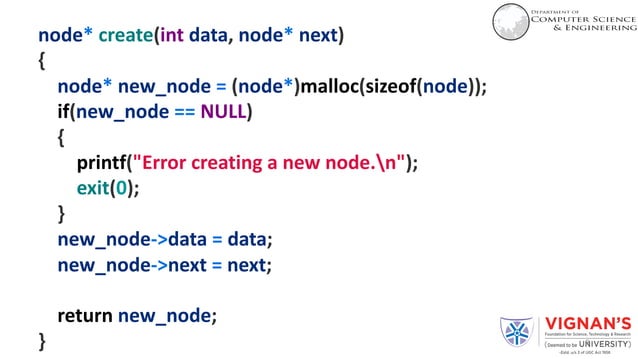 Singly linked list | PDF | Programming Languages | Computing