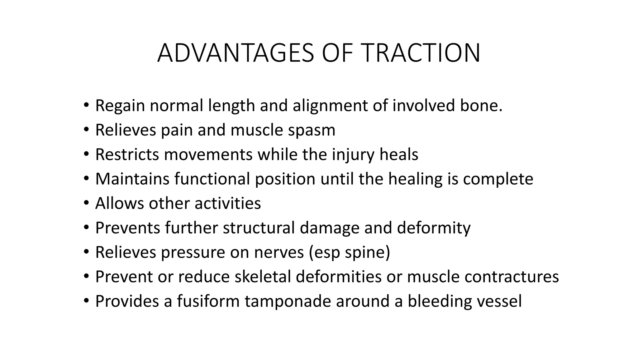 Splints and Tractions | PPTX