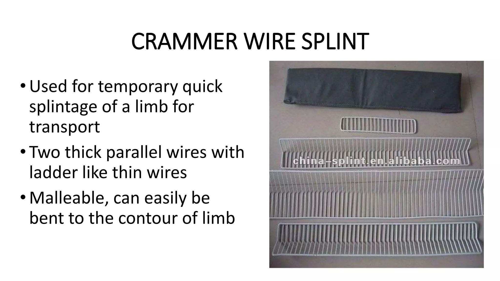 Splints and Tractions | PPTX