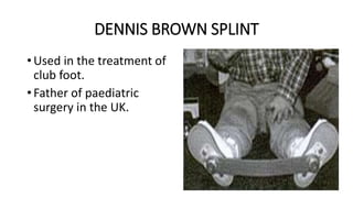 Splints and Tractions | PPTX