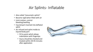 Splints and Tractions | PPTX