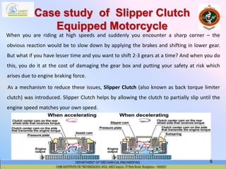 Assist and Slipper Clutch | ART- Slipper Clutch Technology | PPT