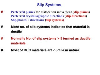 Slip and twiniing | PPT