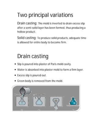 Slip casting | PDF