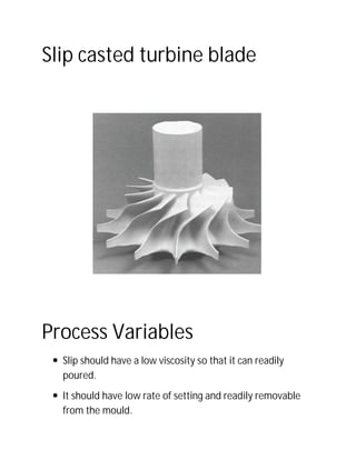 Slip casting | PDF