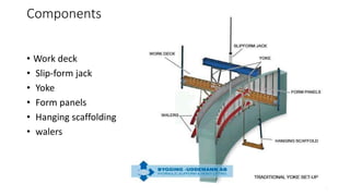 Slip formwork for chimney | PPTX