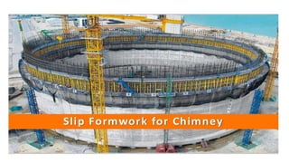 Slip formwork for chimney | PPTX