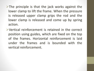 Slip formwork technique | PPTX