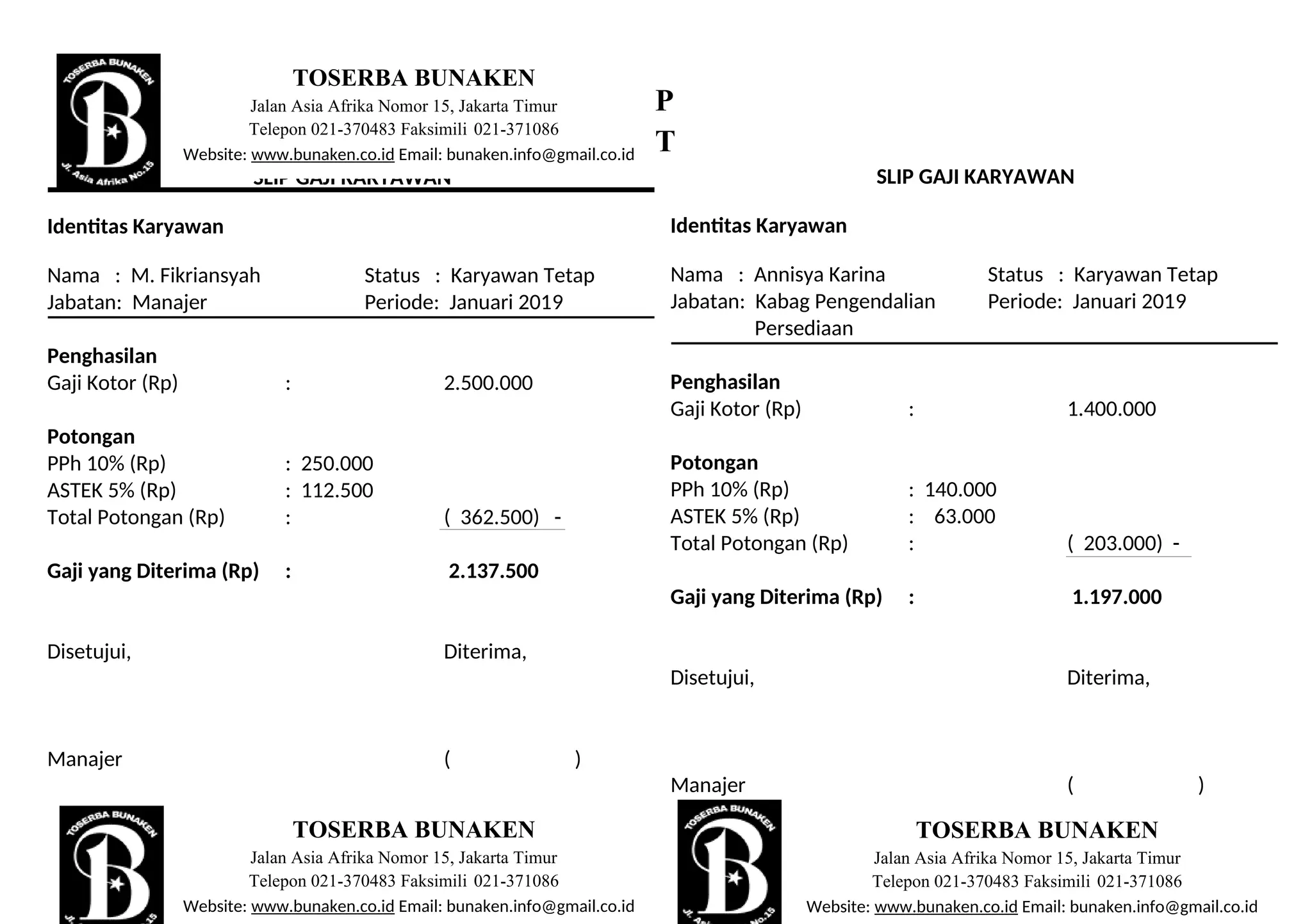 Contoh Slip Slip Gaji yang bisa digunakan dan ditiru.docx